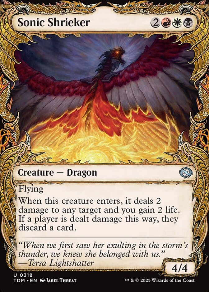 Sonic Shrieker Showcase Foil – Tao Games