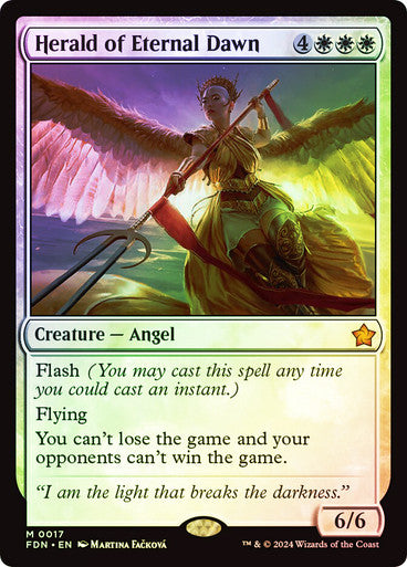 Herald of Eternal Dawn Foil – Tao Games