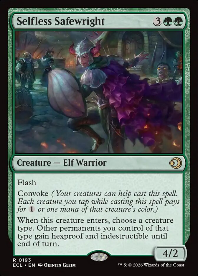 Selfless Safewright Foil – Tao Games