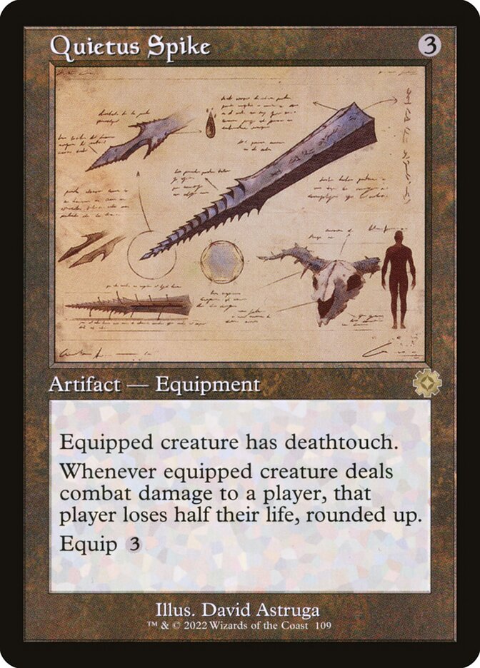 Quietus Spike Retro Frame – Tao Games